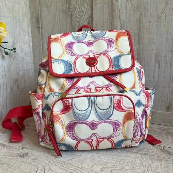 Coach | Bags | Coach Poppy Backpack F2962 | Poshmark